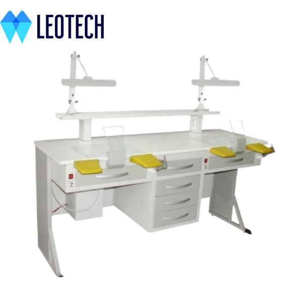 Customizable Colors Dental Technician Workbench Steel Surface ...